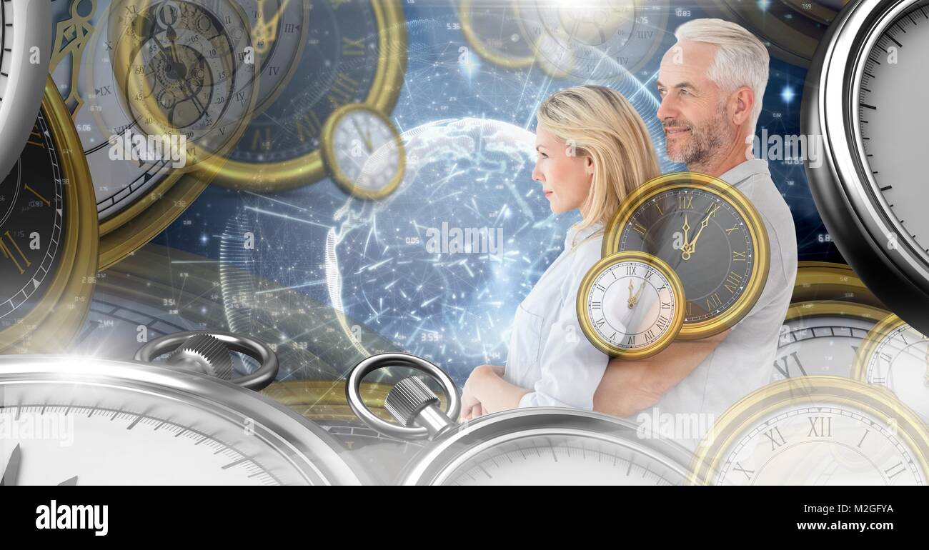 Time zones clocks hi-res stock photography and images - Alamy