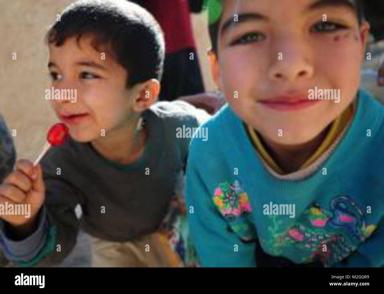 Candy Kids by United States Forces - Iraq (Inactive Stock Photo - Alamy