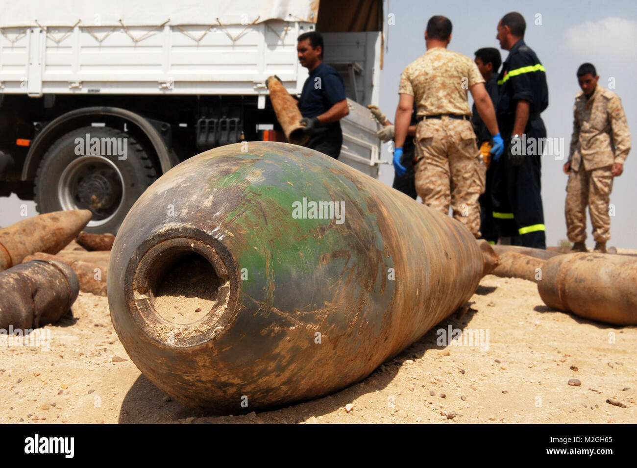 Desert Destruction by United States Forces - Iraq (Inactive Stock Photo ...