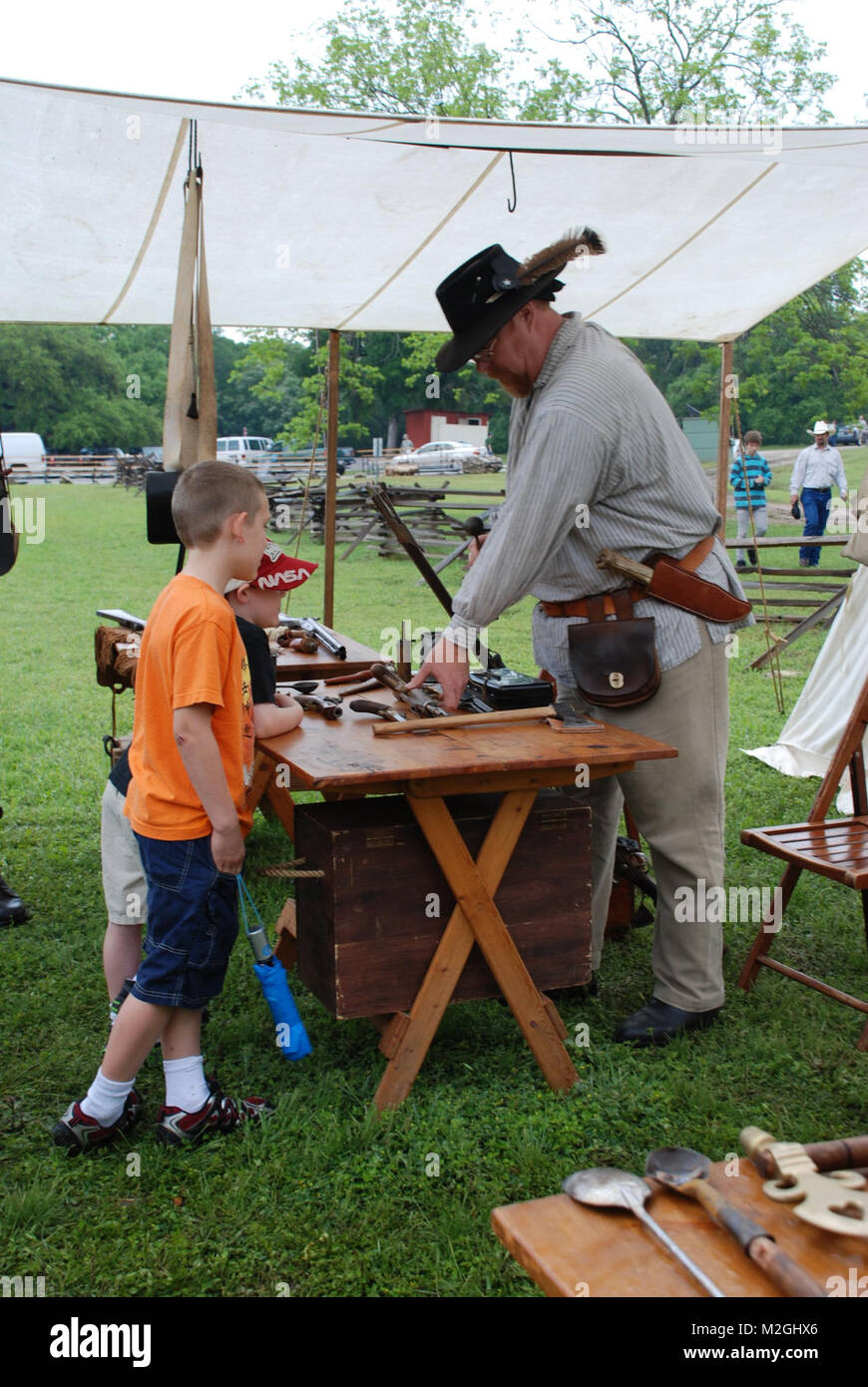 Weapons Display - Photo by SPC Maria Moy by Texas Military Department Stock Photo - Alamy