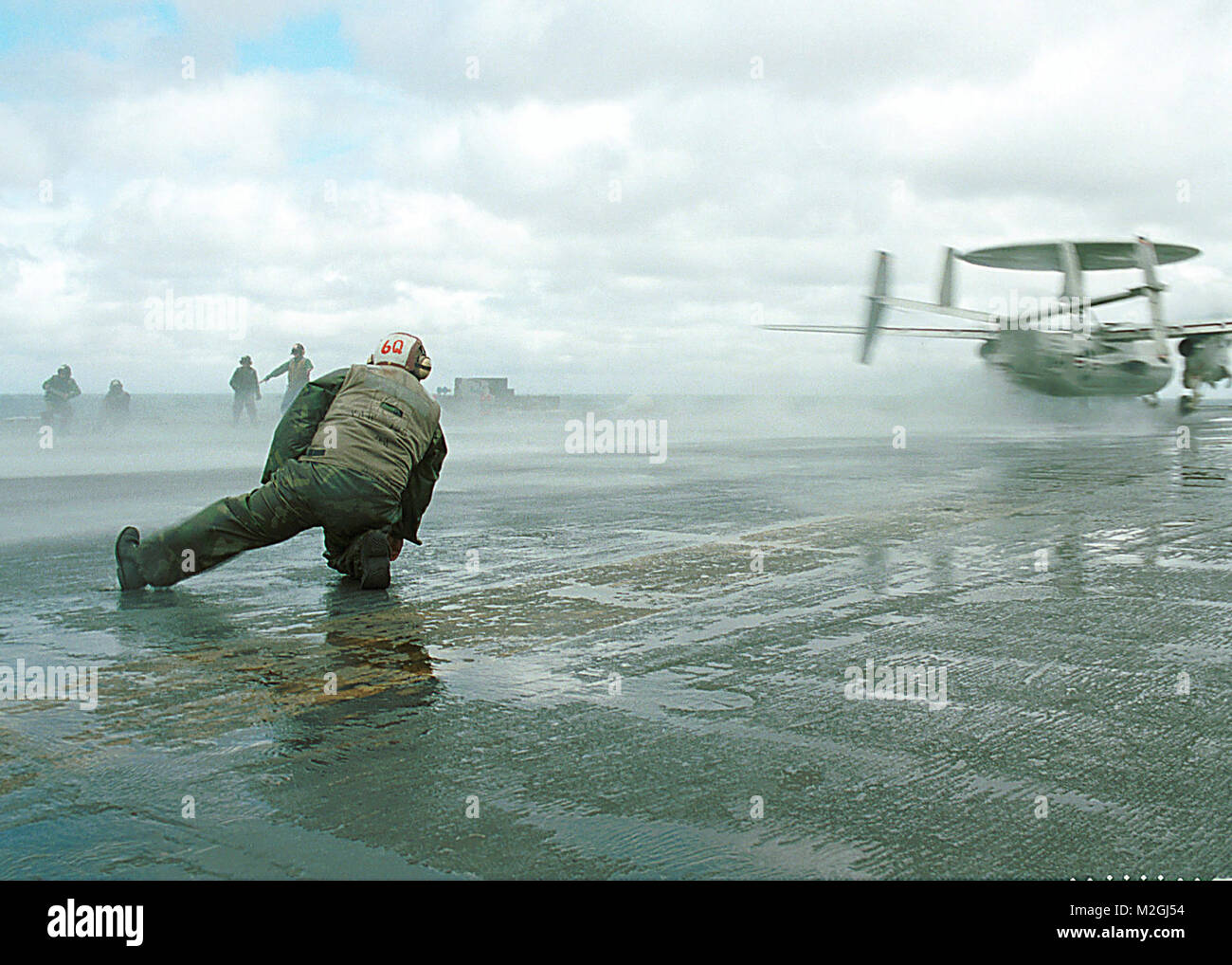 Aviation Boatswain's Mate (Handler) Third Class Dan Nichols, of Perry N ...