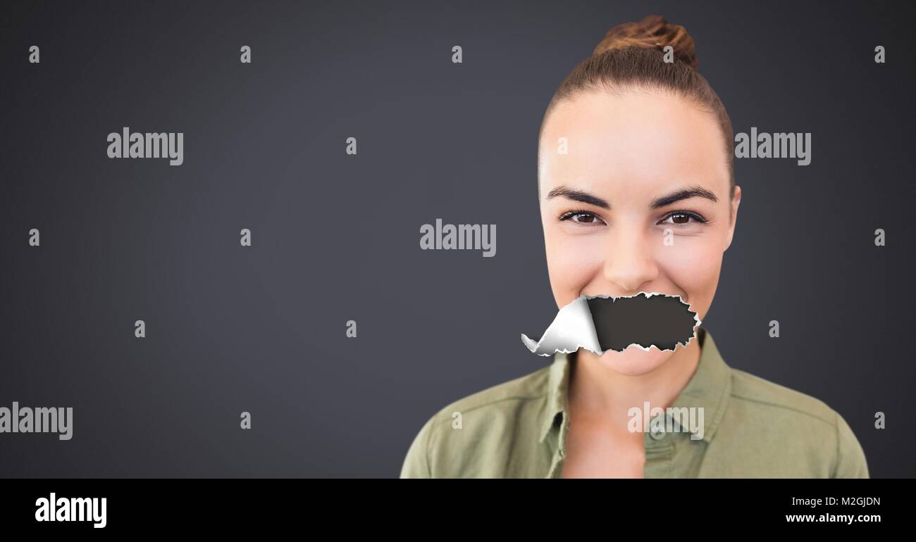 Human head paper cut 3d hi-res stock photography and images - Alamy