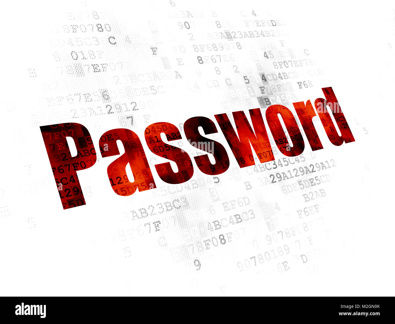 Security concept: Password on Digital background Stock Photo - Alamy
