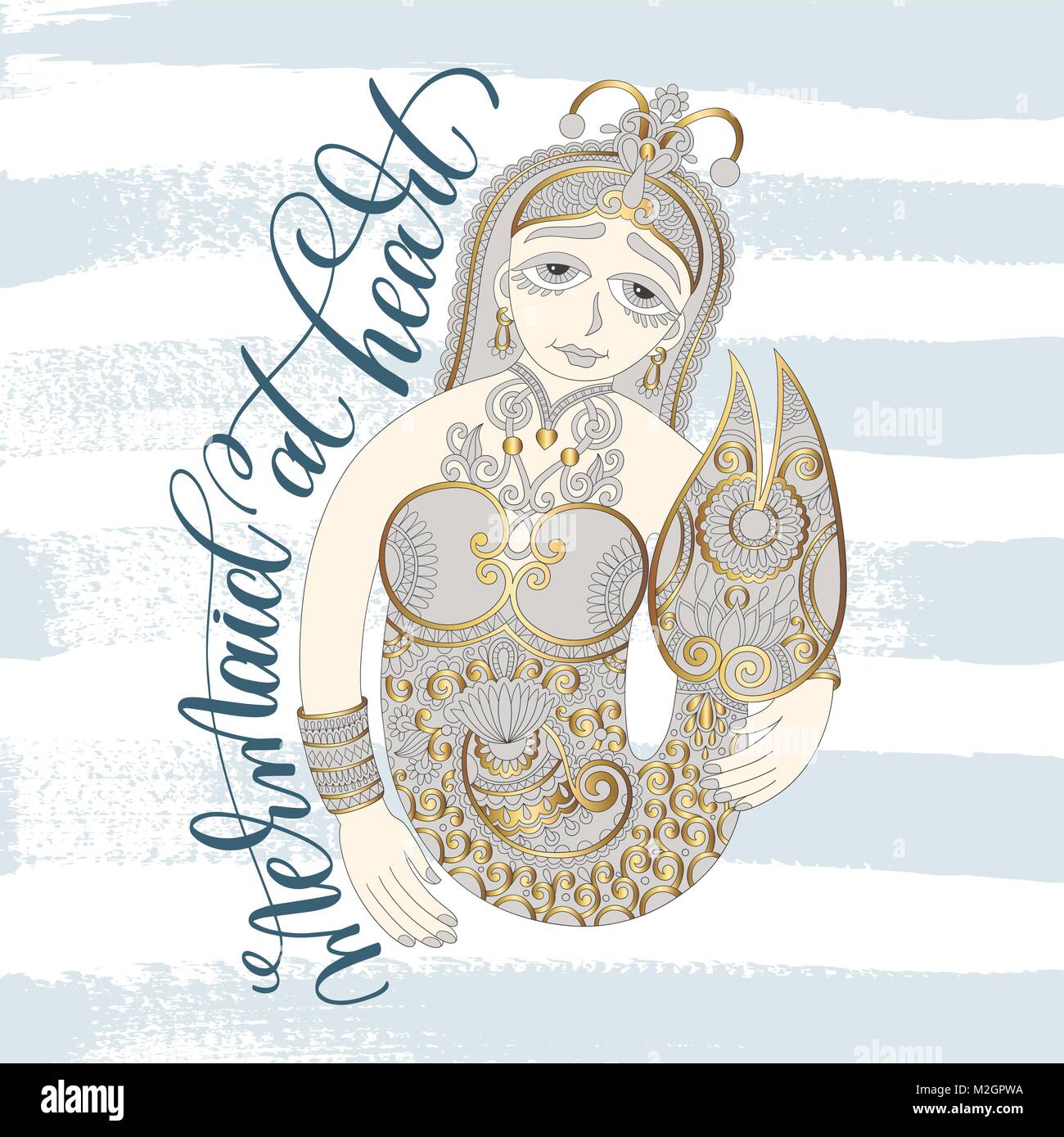 Mermaid at heart hi-res stock photography and images - Alamy