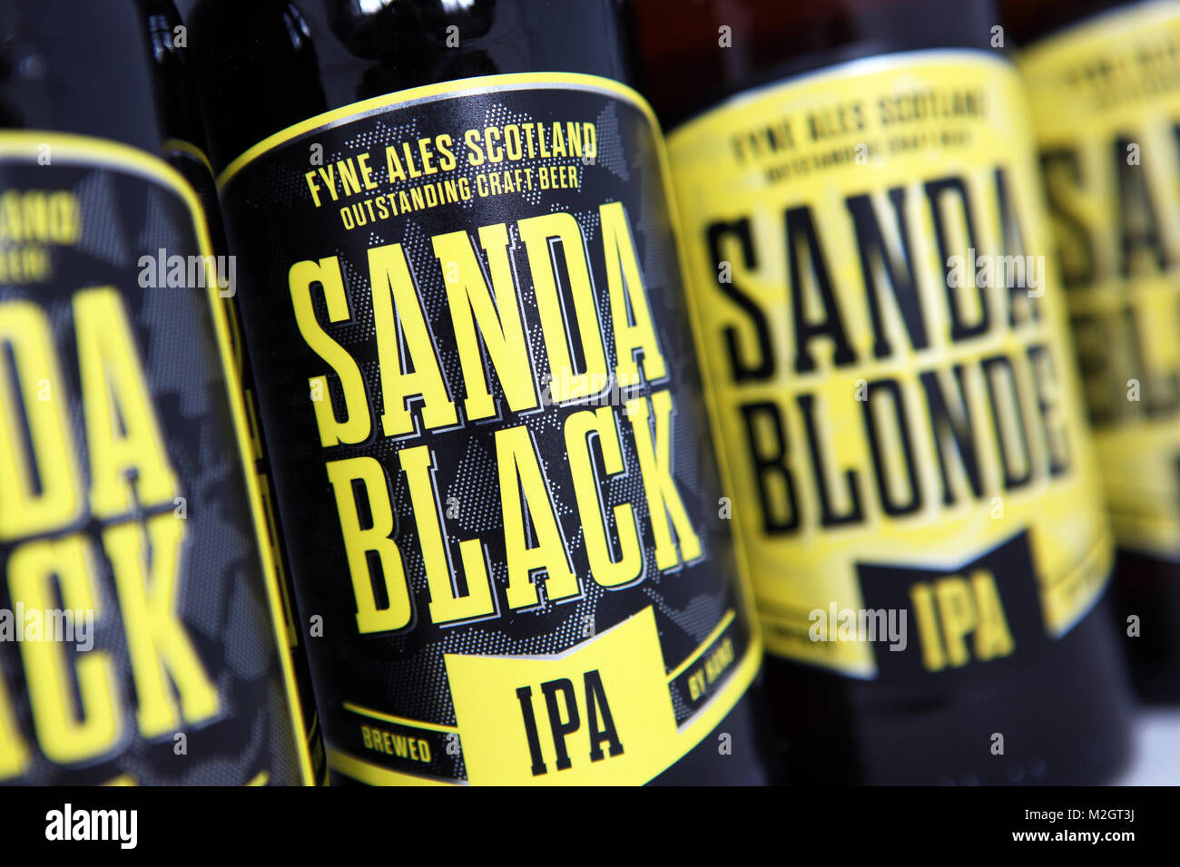Sanda IPA beers Stock Photo - Alamy
