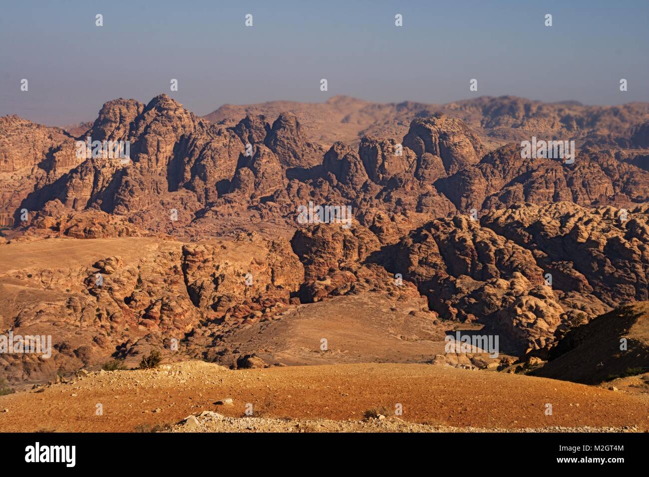 Landscape of Petra Valley, the capital city of the Nabataeans, Petra ...