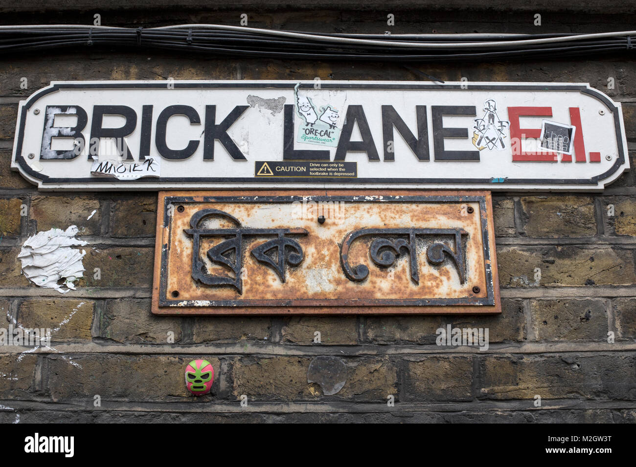 Brick lane sign hi-res stock photography and images - Alamy