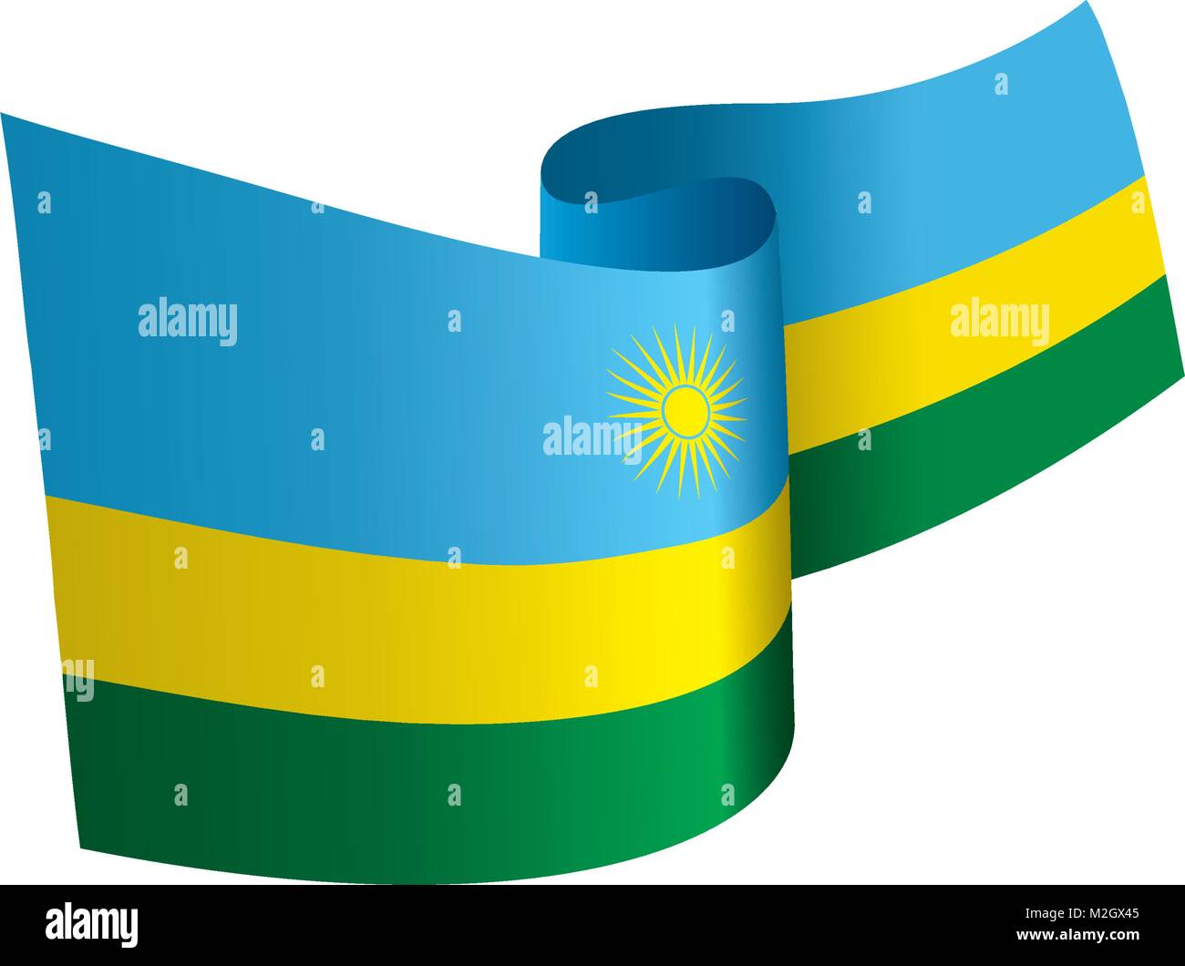 Rwanda flag, vector illustration Stock Vector Image & Art - Alamy