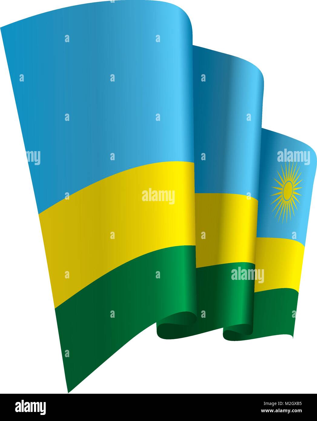 Rwanda flag, vector illustration Stock Vector Image & Art - Alamy