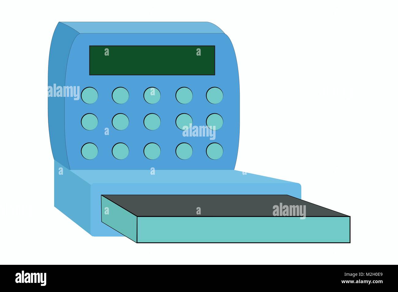 Modern Cash Register Clipart