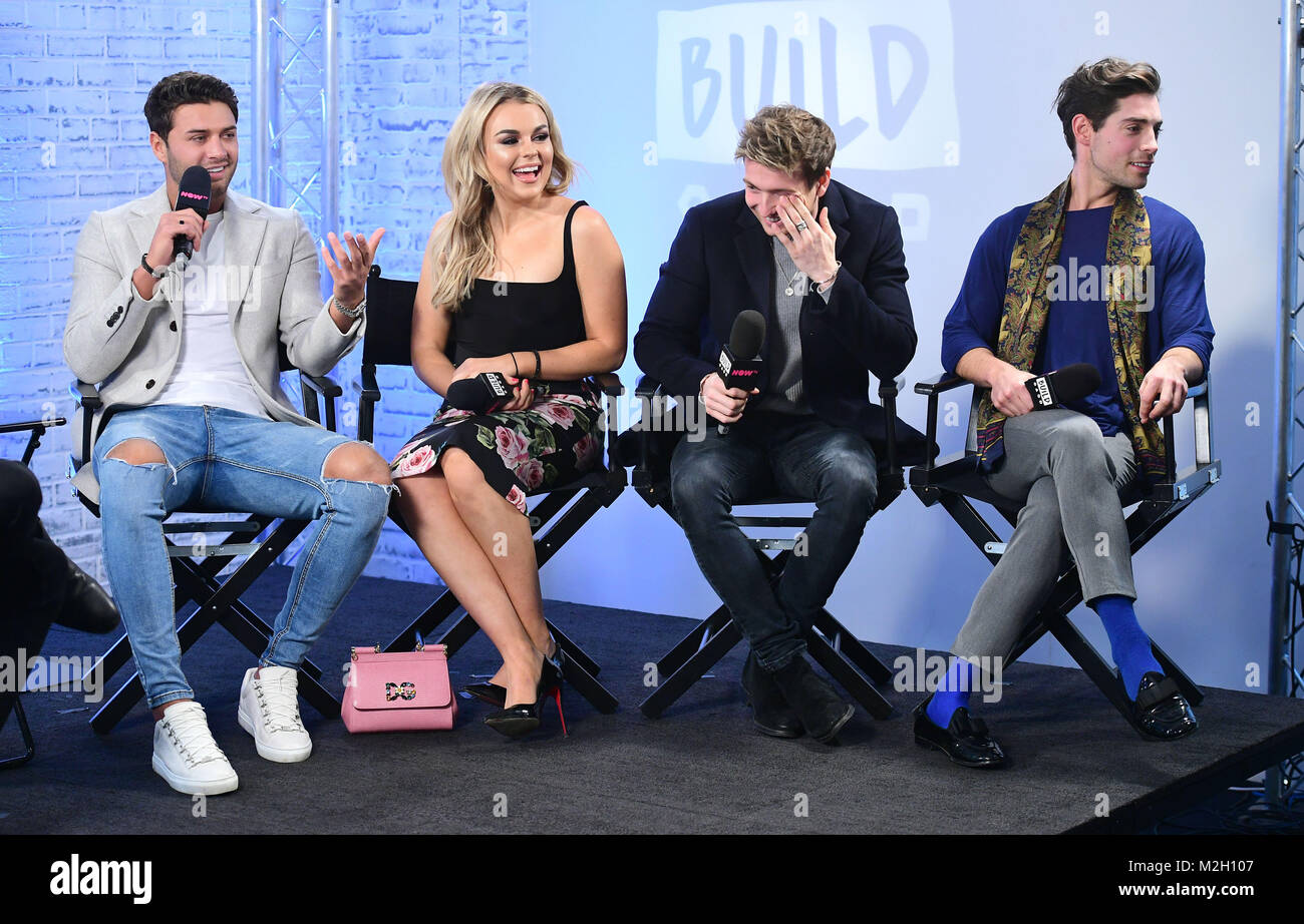 Mike Thalassitis, Talia Storm, Sam Thompson and Tom Read Wilson at a ...
