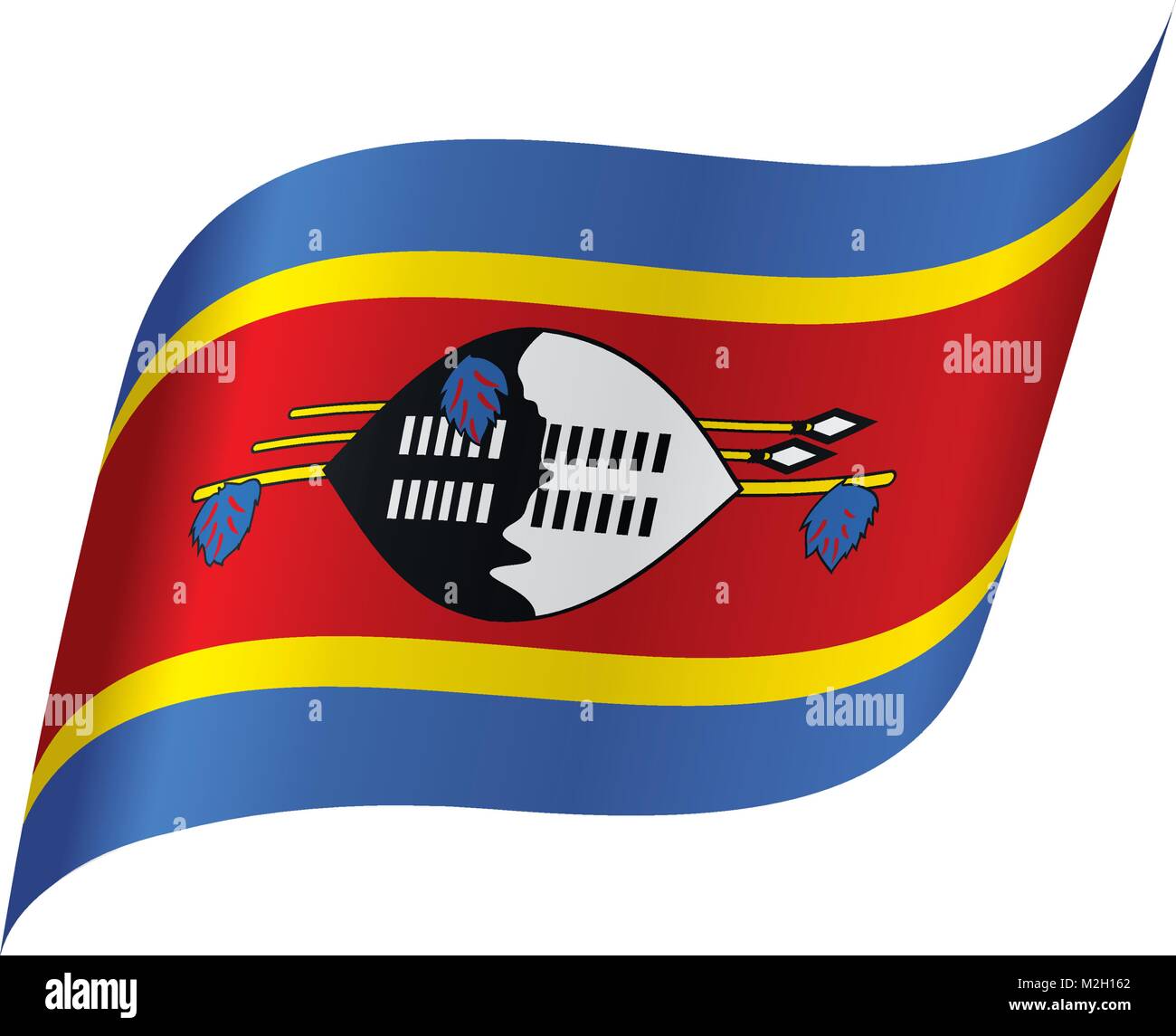 Swaziland flag, vector illustration Stock Vector Image & Art - Alamy