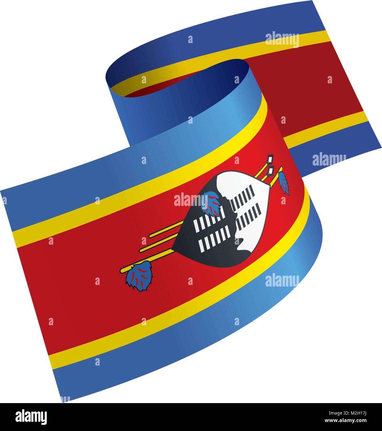 Swaziland flag, vector illustration Stock Vector Image & Art - Alamy