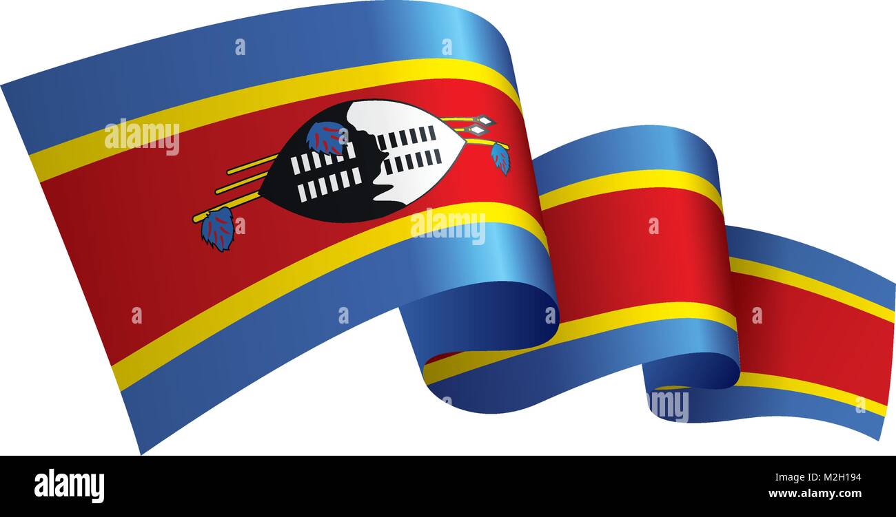Swaziland flag, vector illustration Stock Vector Image & Art - Alamy
