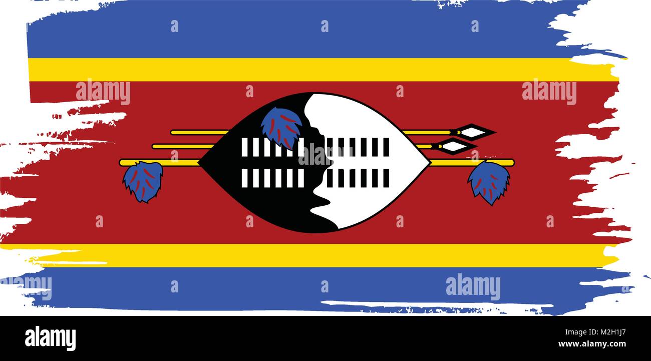 Swaziland flag, vector illustration Stock Vector Image & Art - Alamy