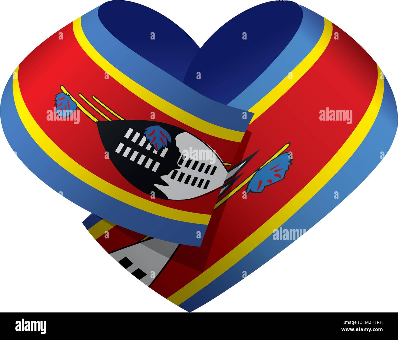 Swaziland flag, vector illustration Stock Vector Image & Art - Alamy