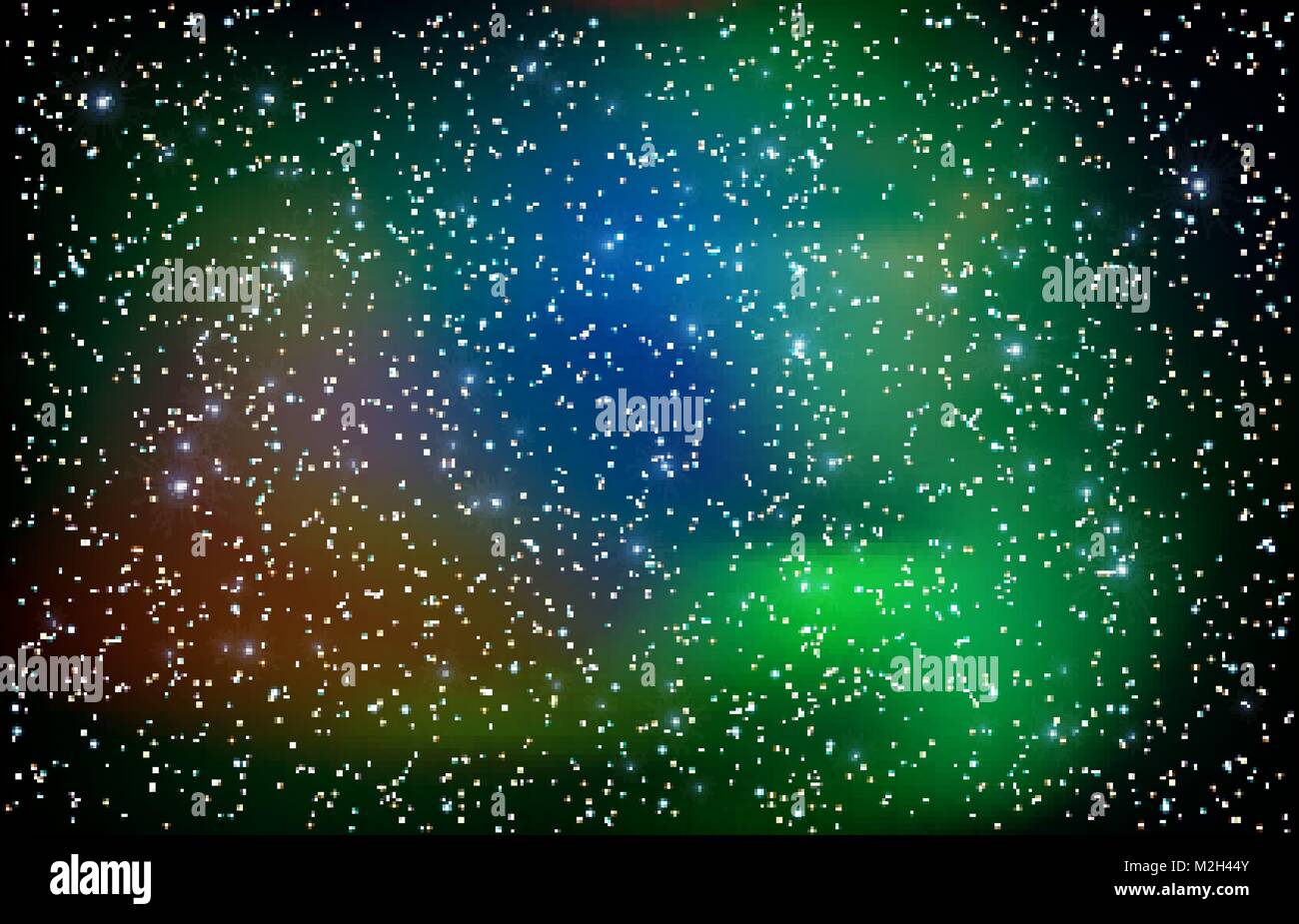 abstract space background with Stars in the night sky nebula and galaxy ...