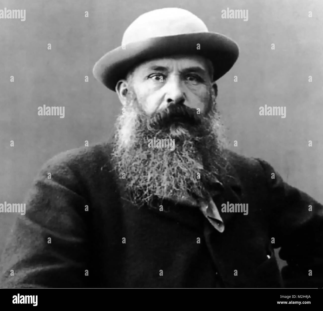 Claude monet 1840 1926 french impressionist artist Black and White ...