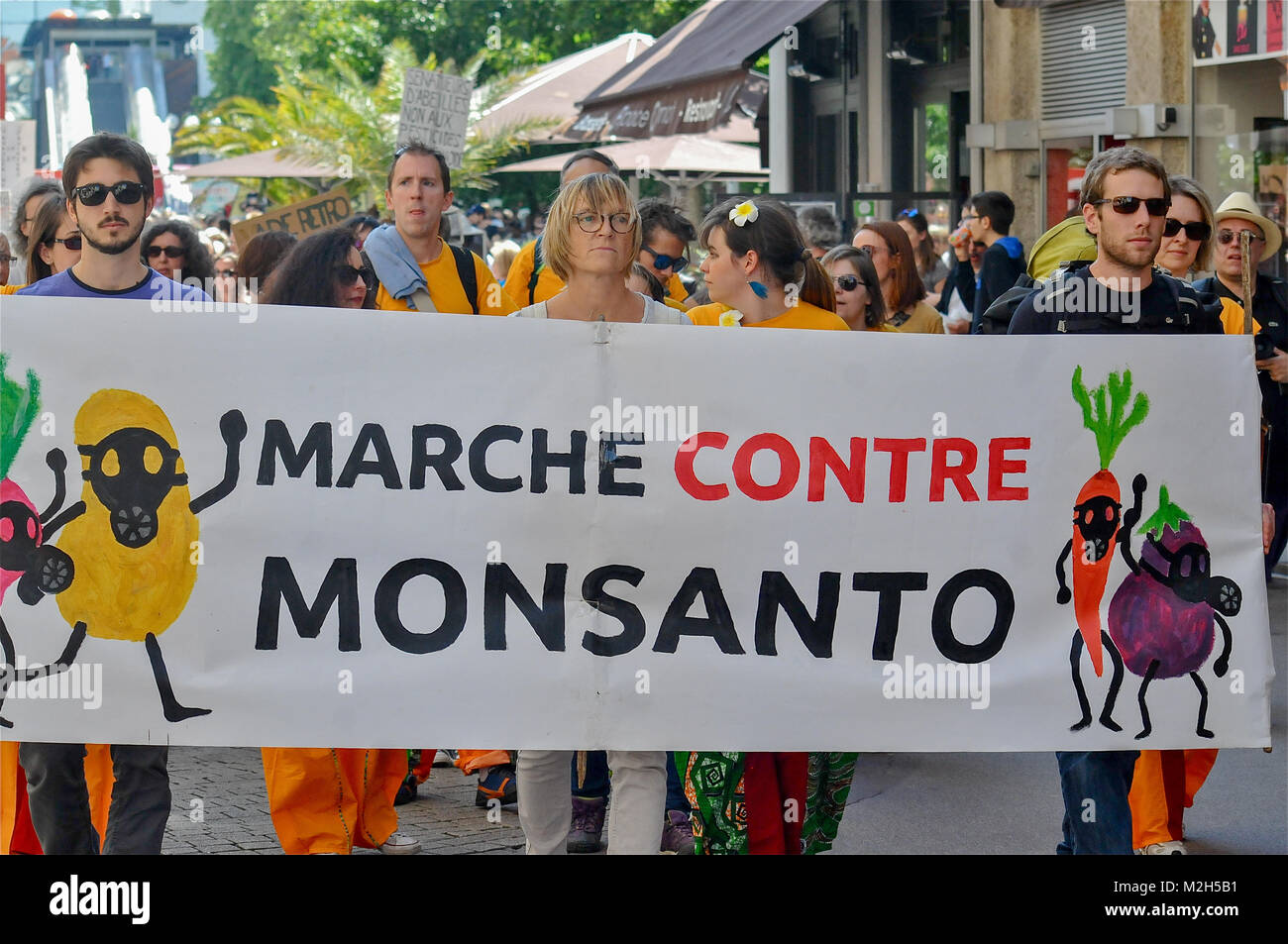 Anti monsanto protest hi-res stock photography and images - Alamy