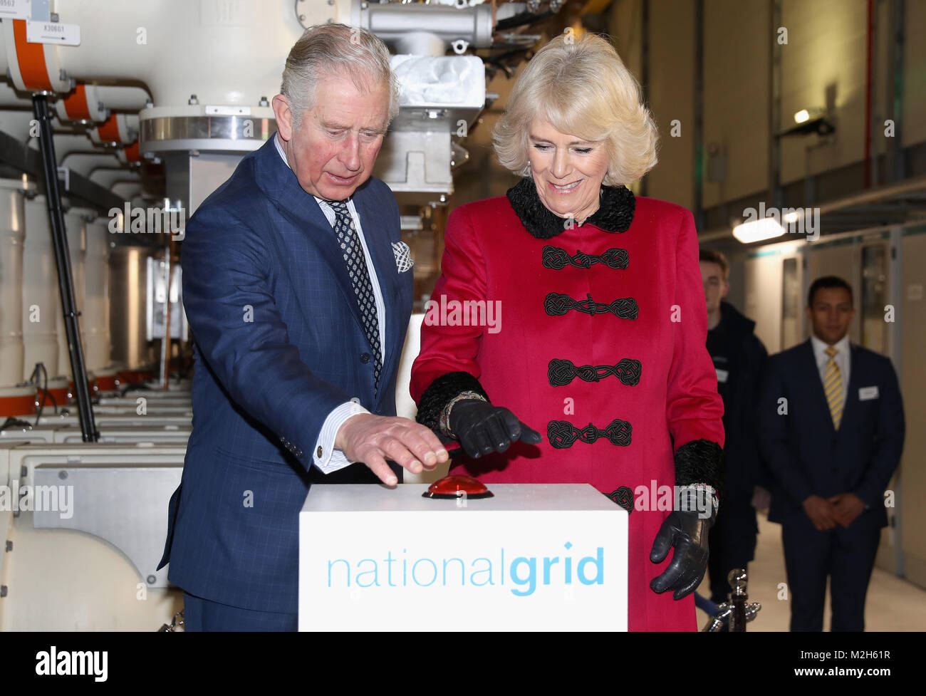 Duchess cornwall officially open national grids london power tunnels ...