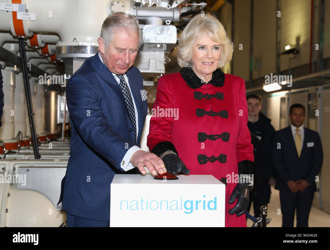 Duchess cornwall officially open national grids london power tunnels ...