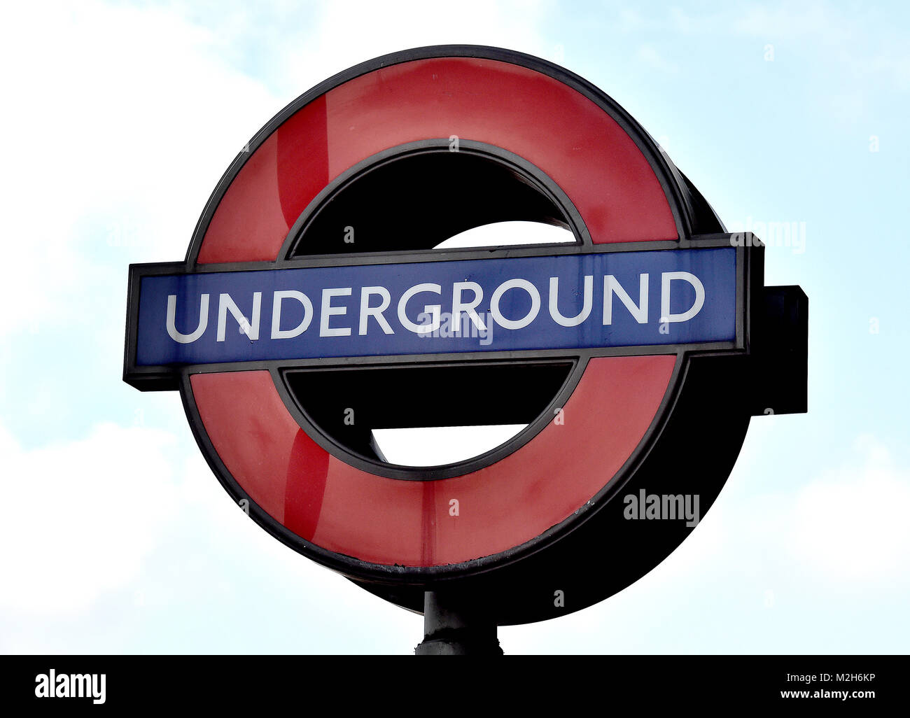 Stock picture of a London Underground sign Stock Photo - Alamy