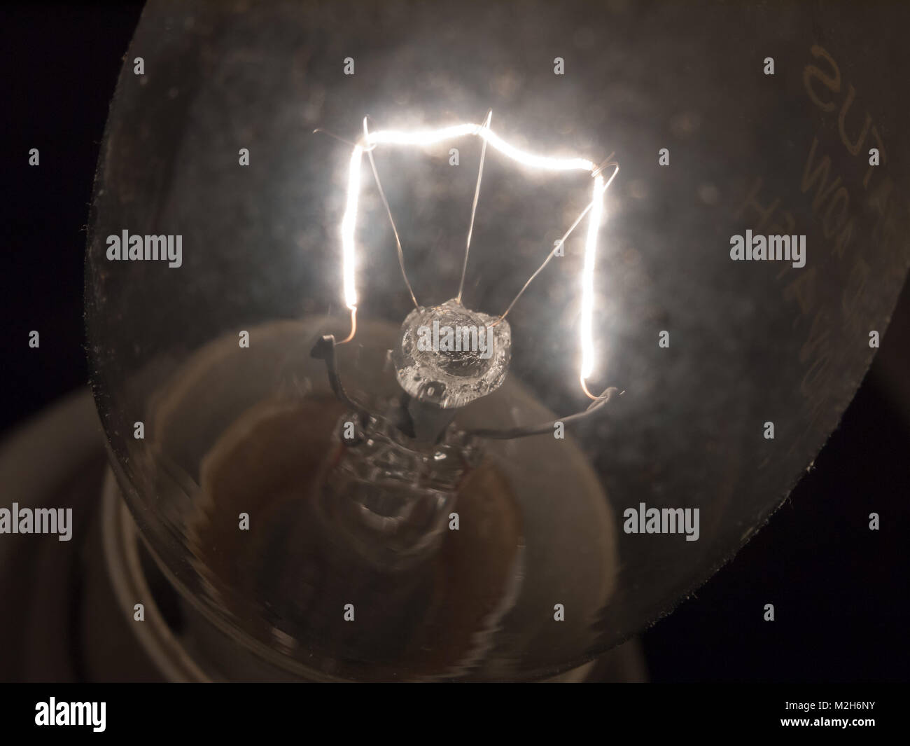 White incandescent light hot filament hi-res stock photography and ...