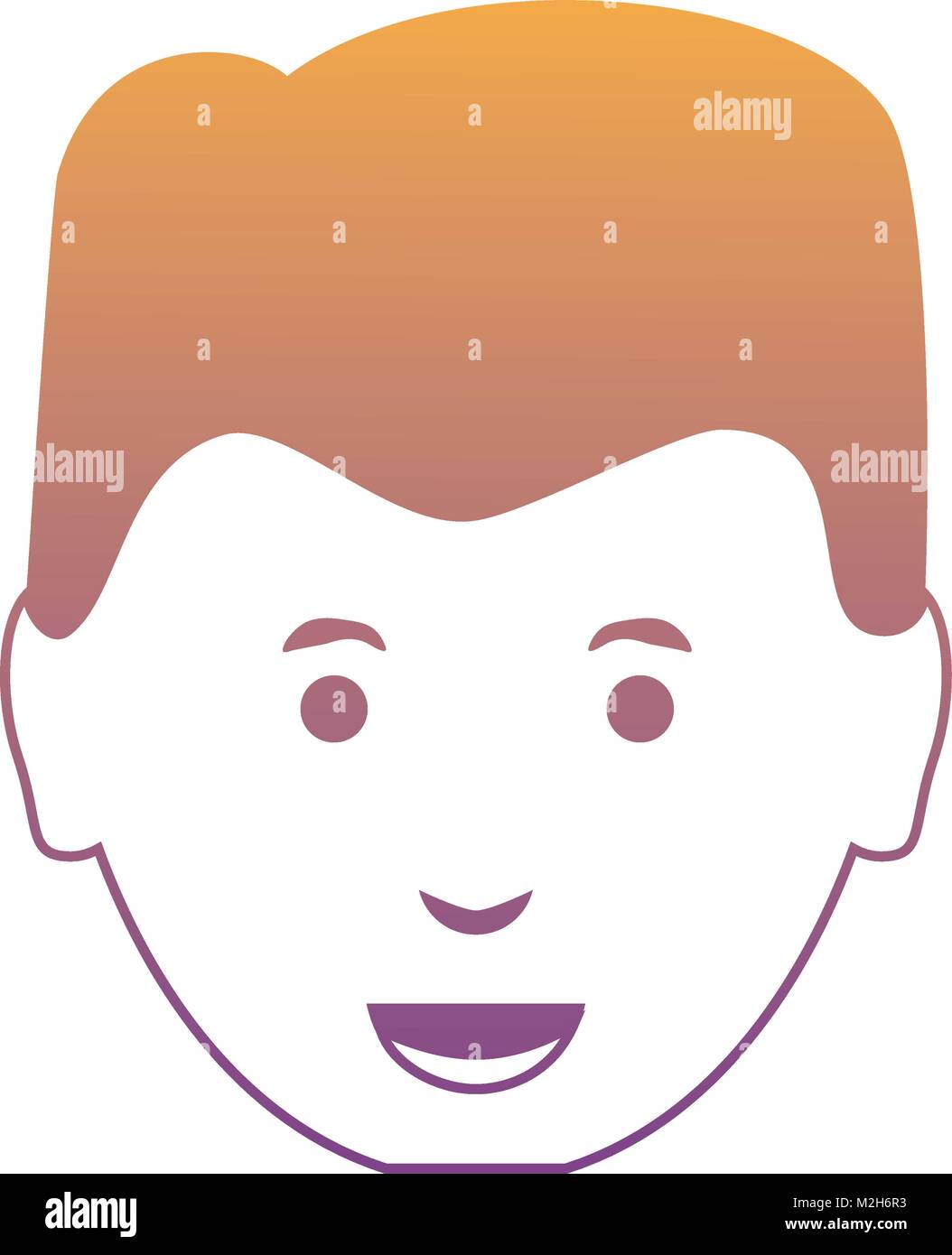 cartoon man face icon Stock Vector Image & Art - Alamy