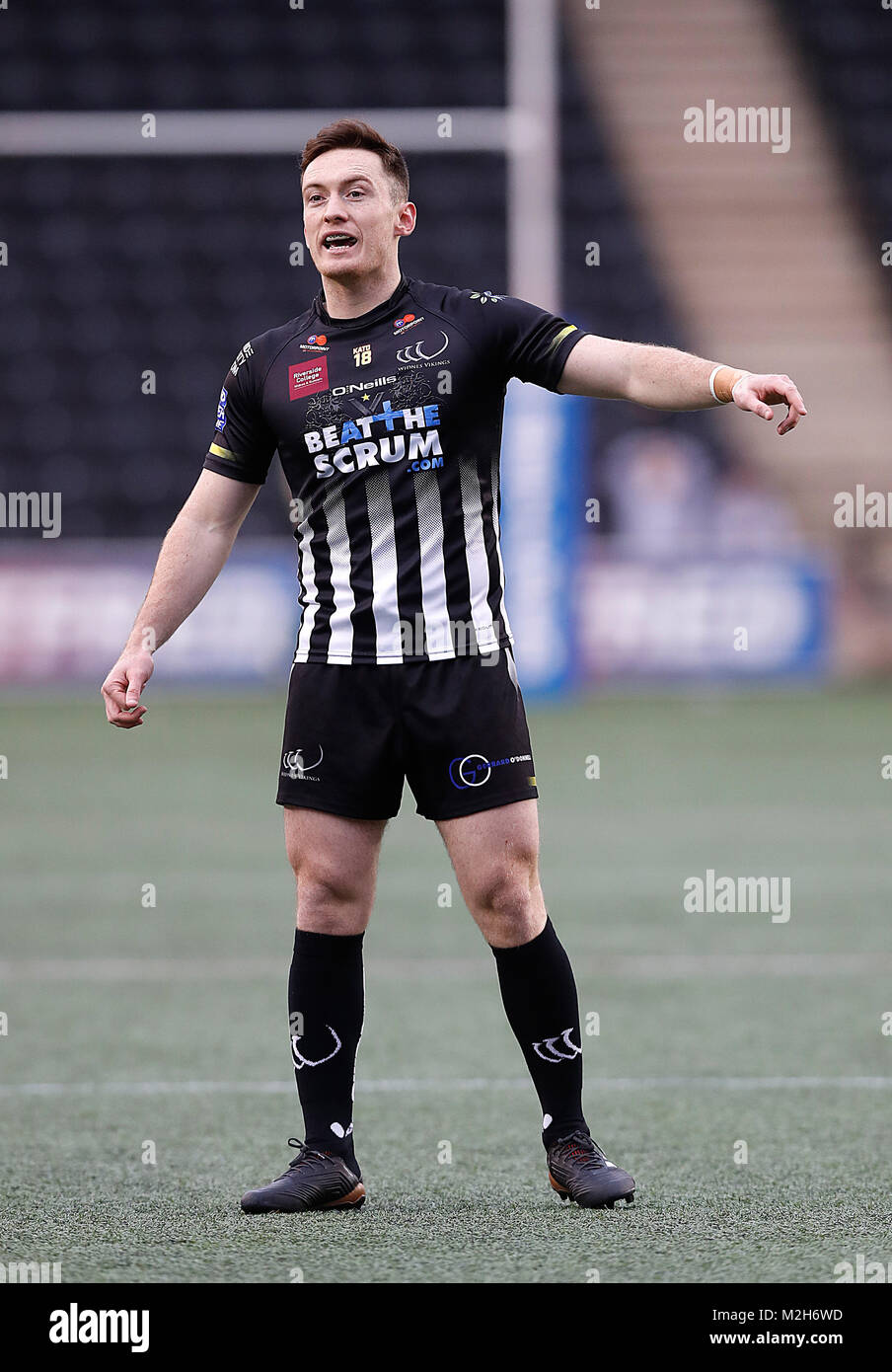 Widnes Vikings Tom Gilmore, during the Betfred Super League match at ...