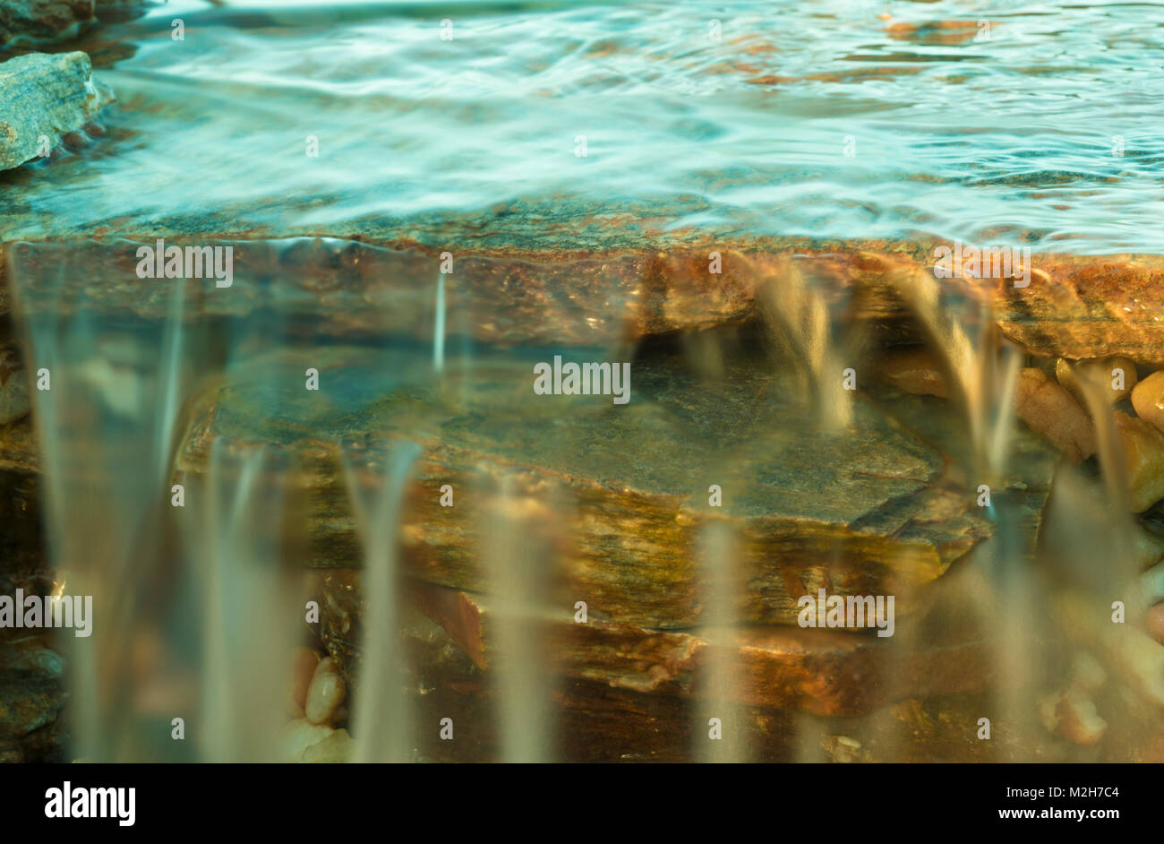 Water falling down hi-res stock photography and images - Alamy