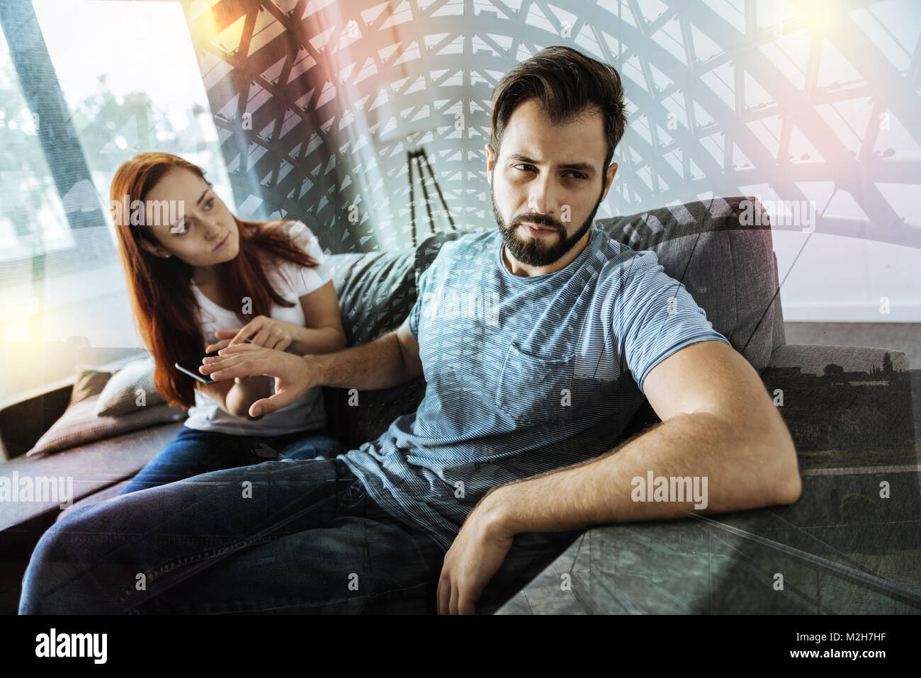 Female rejecting male hi-res stock photography and images - Alamy