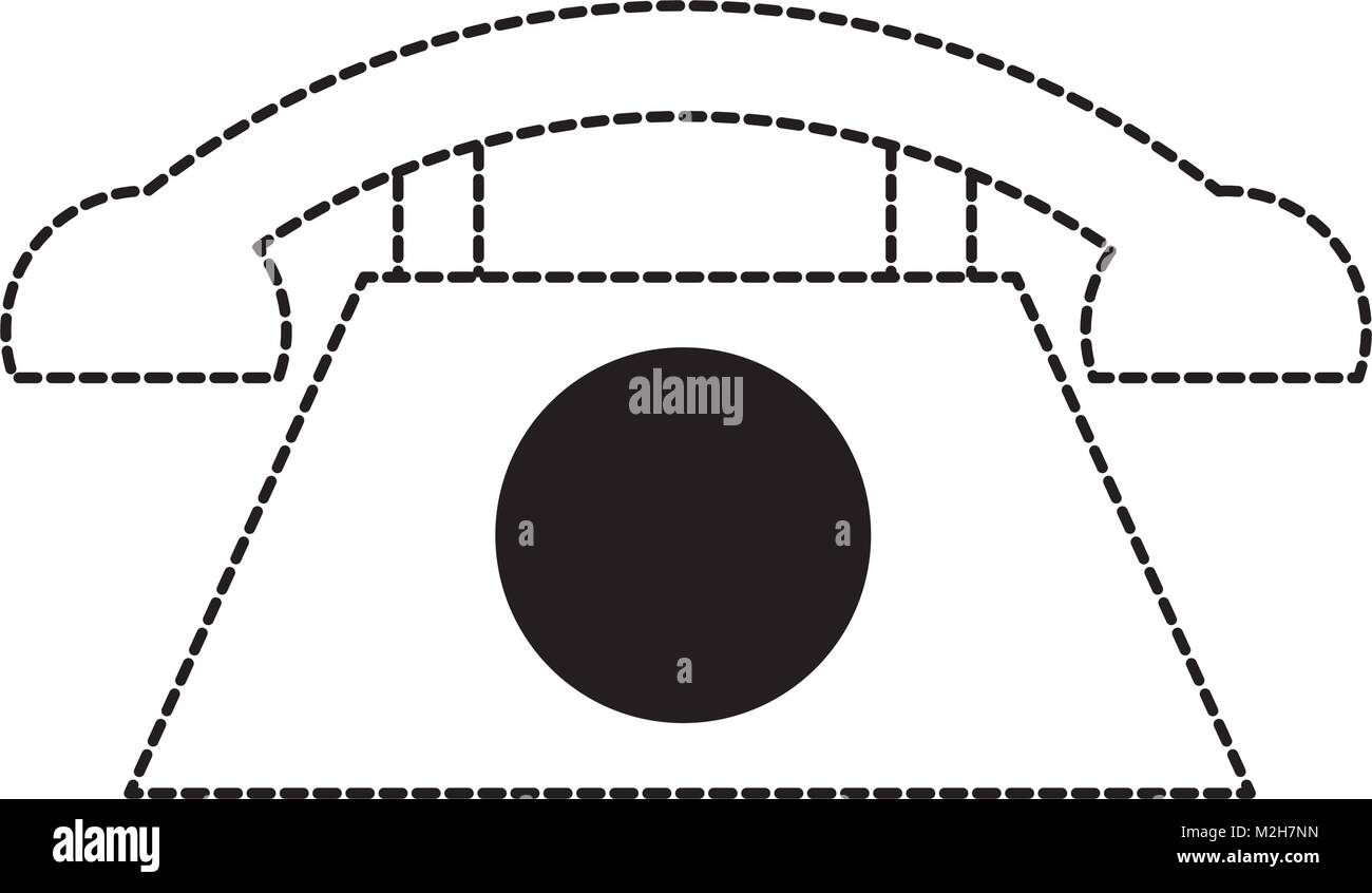 retro telephone icon Stock Vector Image & Art - Alamy