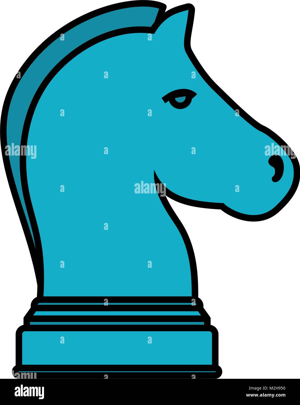 knight piece icon Stock Vector Image & Art - Alamy