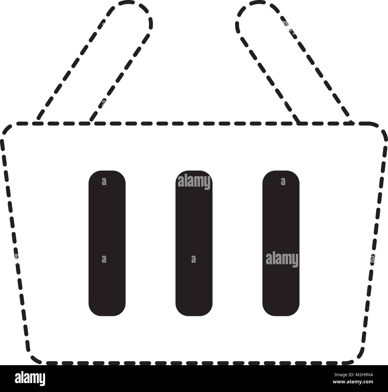 Shopping basket design Stock Vector Image & Art - Alamy