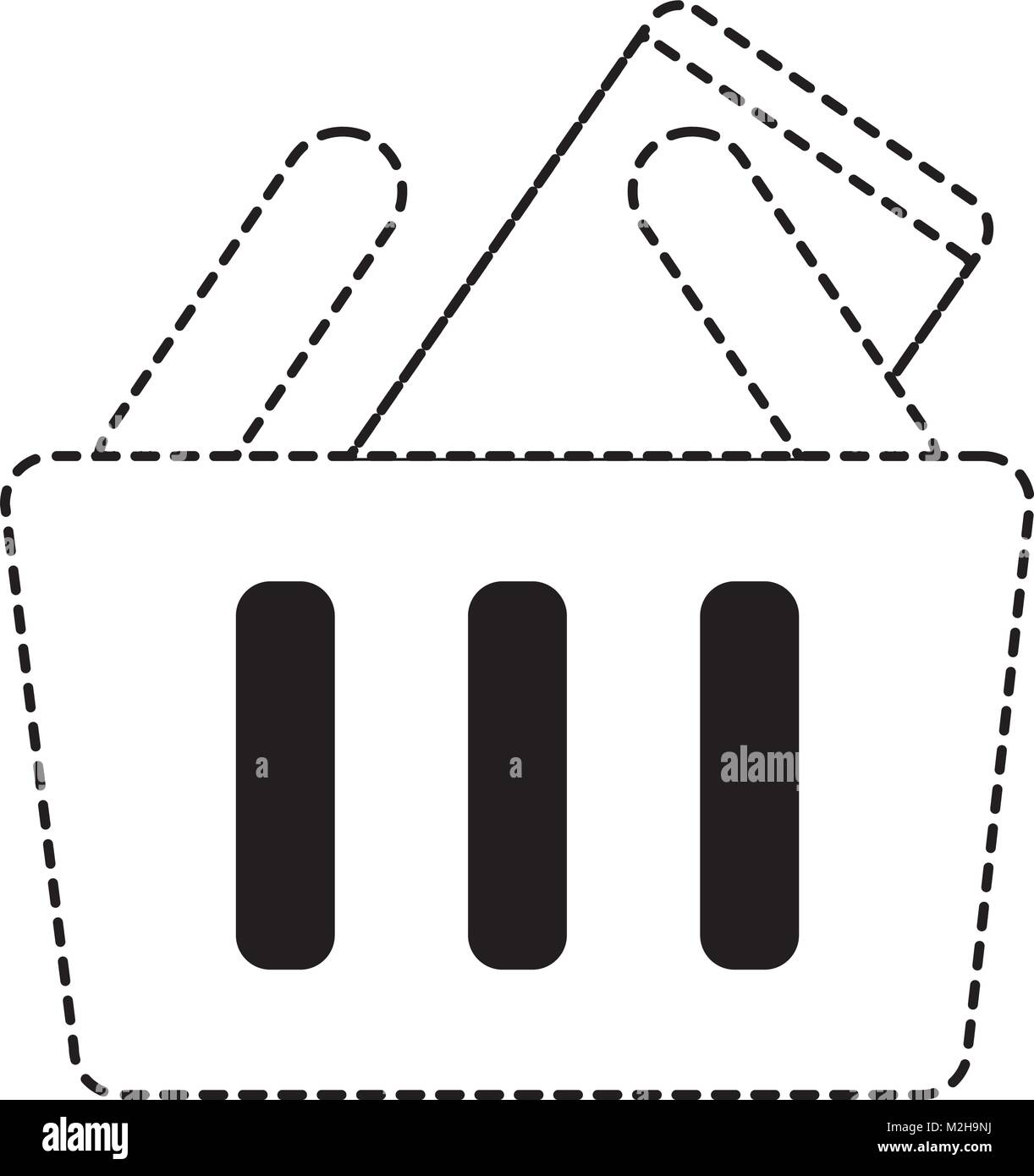 Shopping basket design Stock Vector Image & Art - Alamy