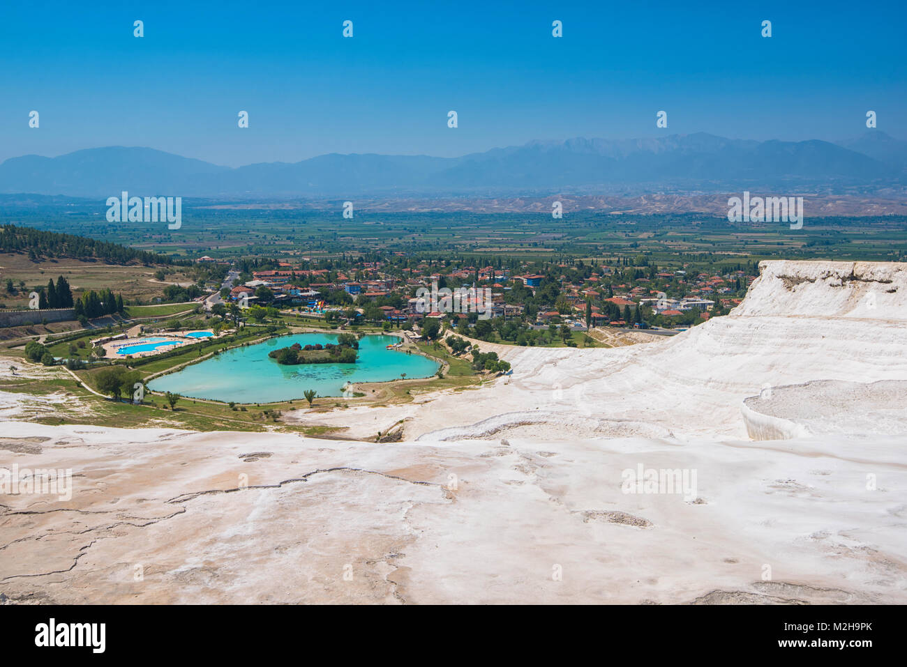 Famous Turkish Pammukale Stock Photo - Alamy