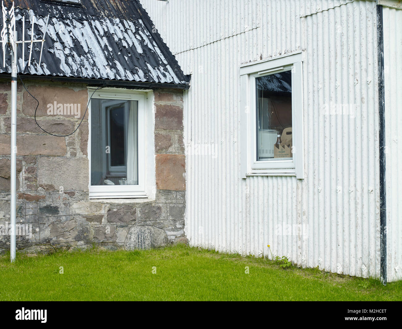 Corrugated Iron Extension High Resolution Stock Photography and Images ...