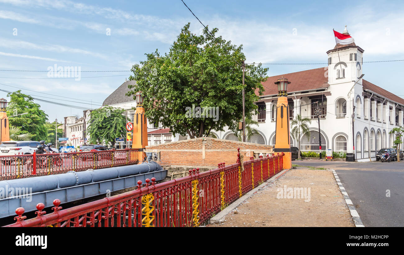 Bridge in Semarang Indonesia Stock Photo - Alamy