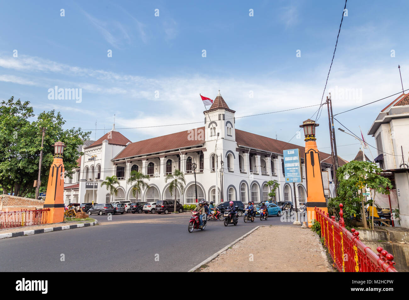 Bridge in Semarang Indonesia Stock Photo - Alamy