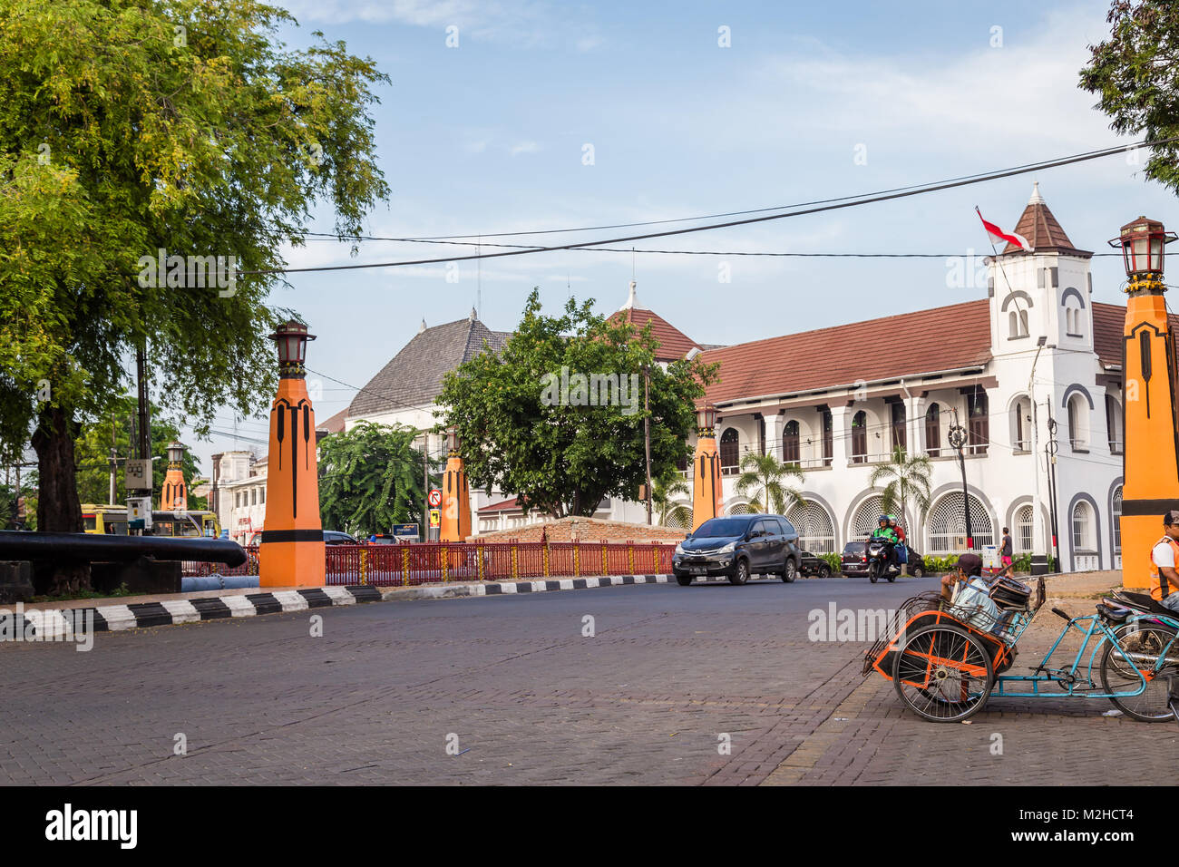 Bridge in Semarang Indonesia Stock Photo - Alamy