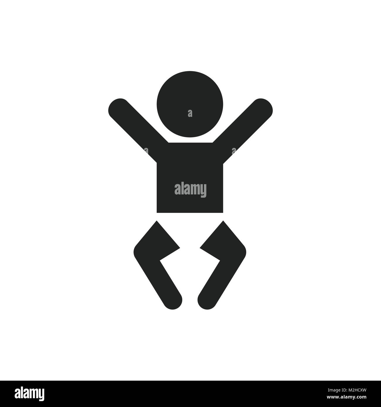 Baby vector icon Stock Vector Images - Alamy