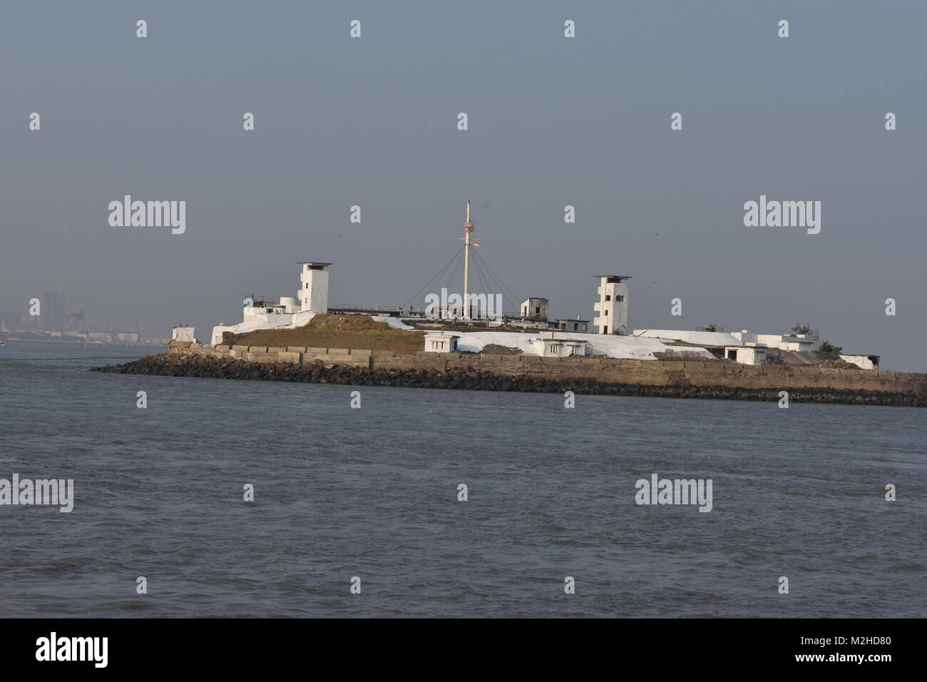 Island close view of a refineries plant Stock Photo - Alamy