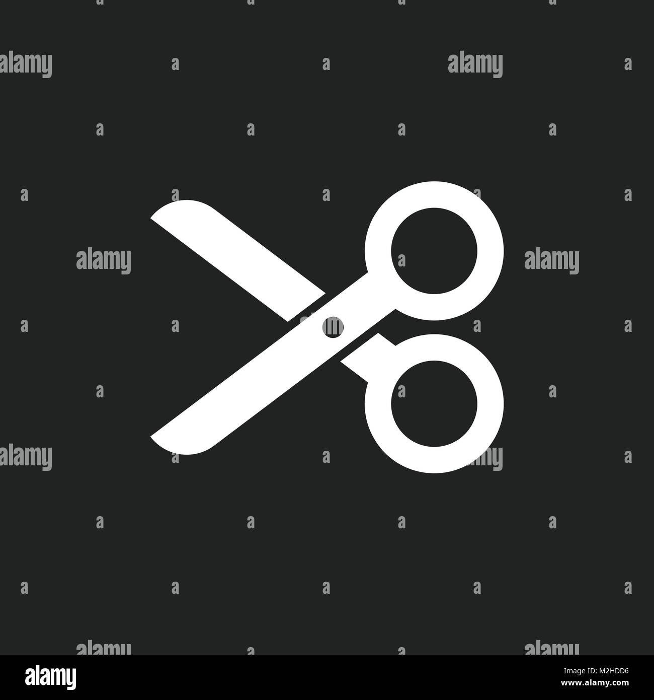 Scissor vector vectors hi-res stock photography and images - Alamy