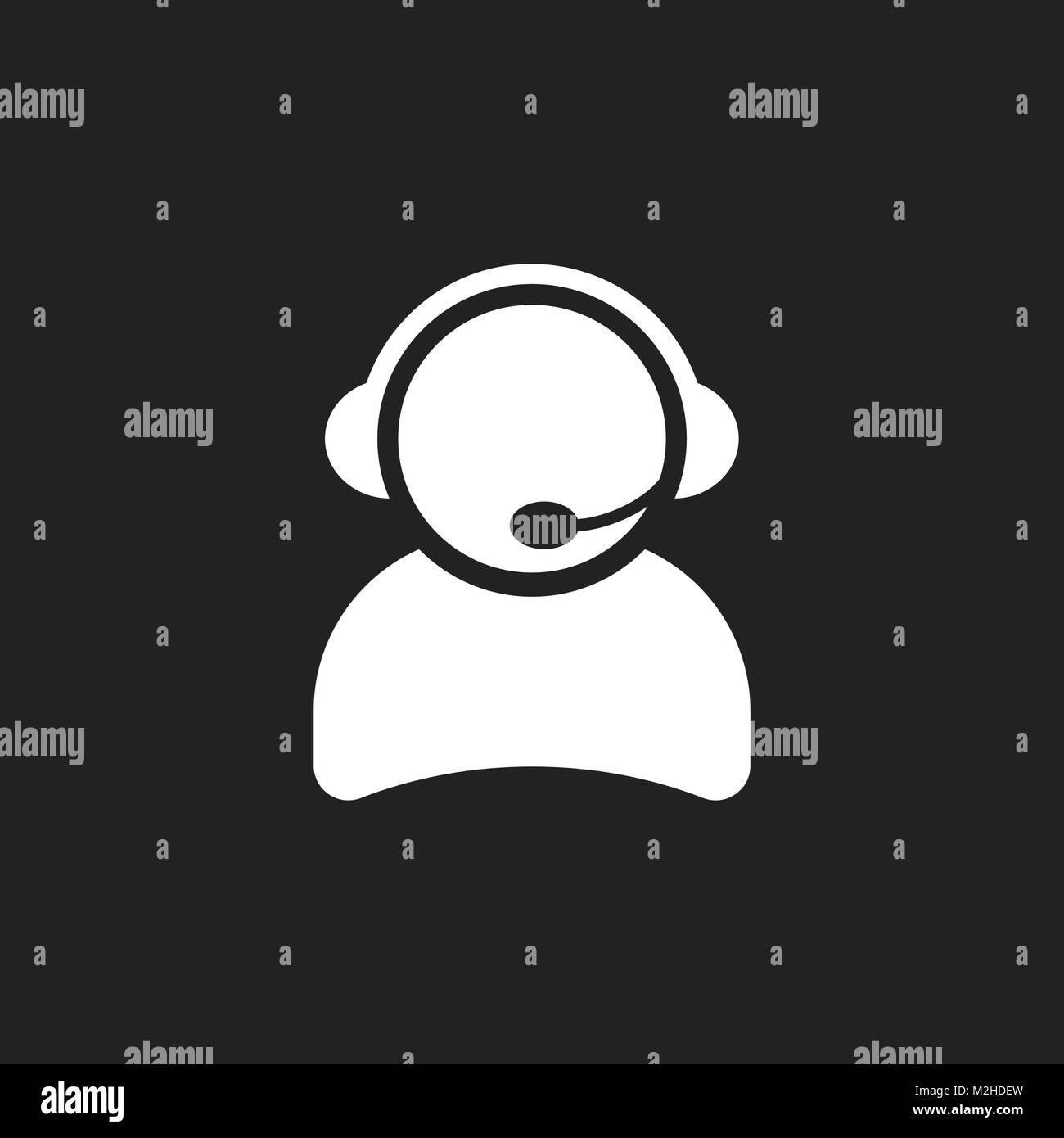 Telephone operator vector vectors hi-res stock photography and images ...