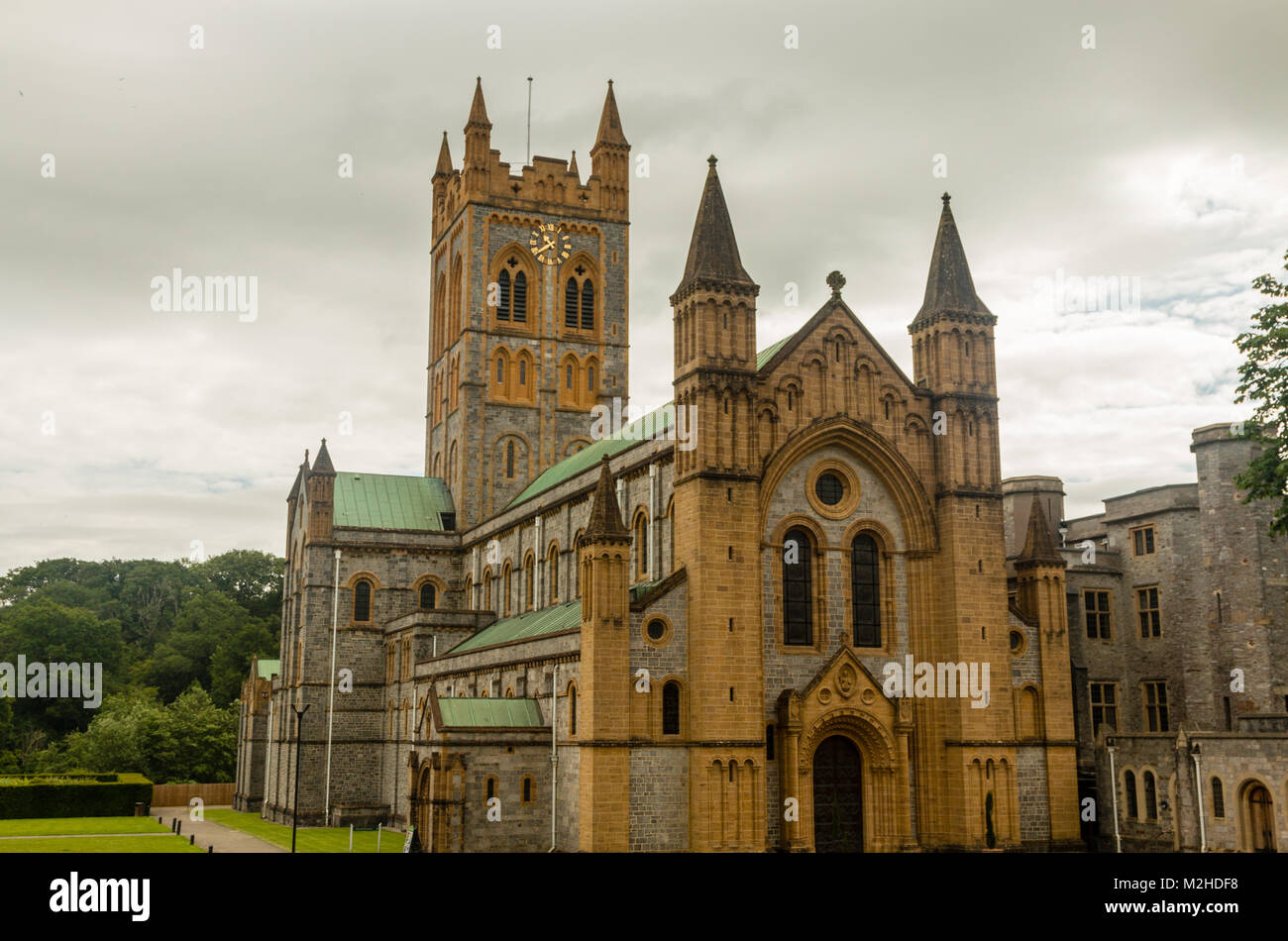 Buckfast abbey hi-res stock photography and images - Alamy