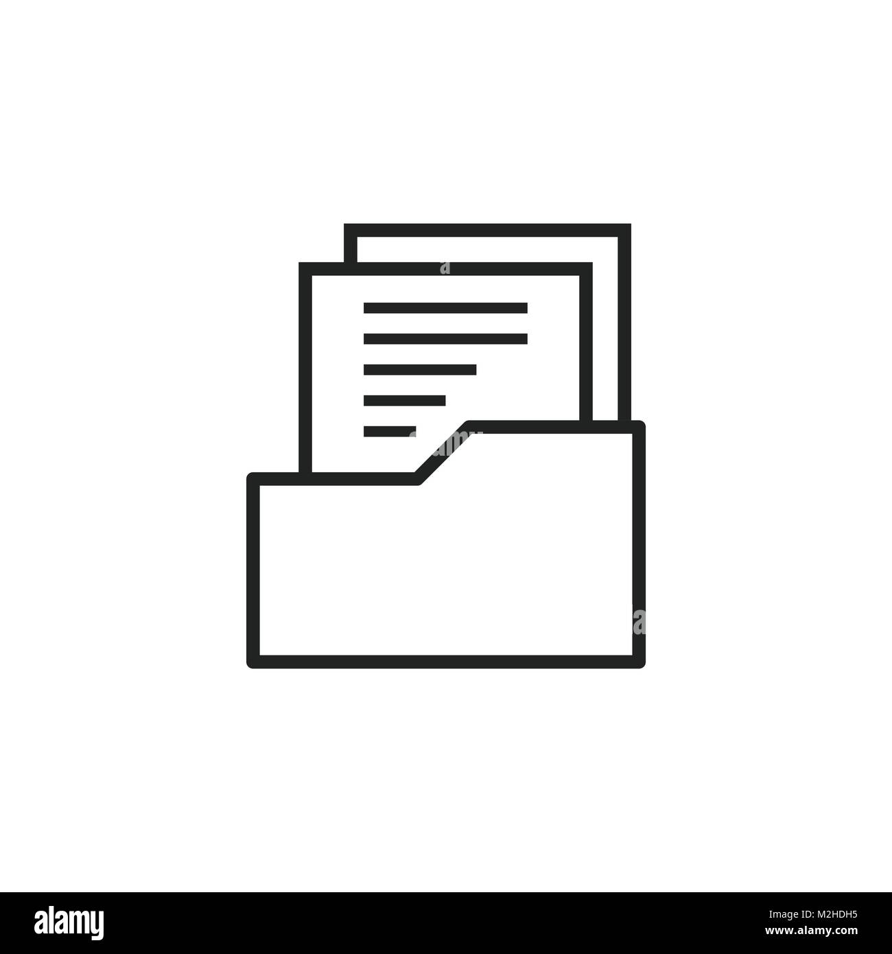 Document Flat Vector Icon Archive Data File Symbol Logo Illustration Stock Vector Image And Art