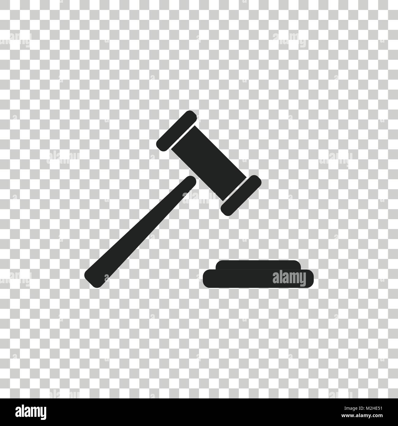 Bidding Hammer Vector