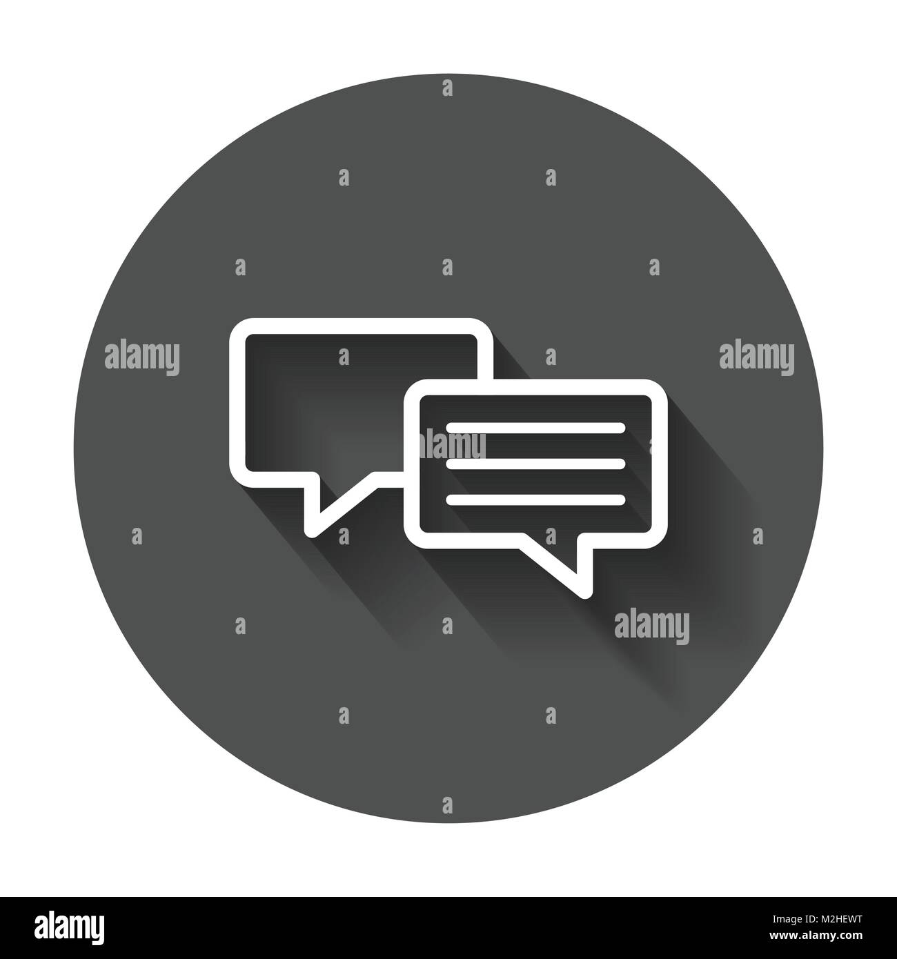 Office discussion logo Cut Out Stock Images & Pictures - Alamy
