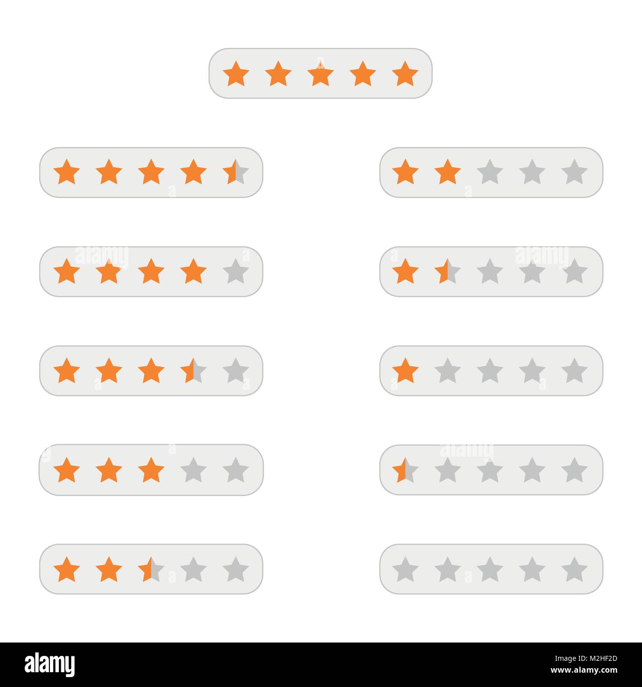 Customer review business concept. Stars rank vector illustration ...