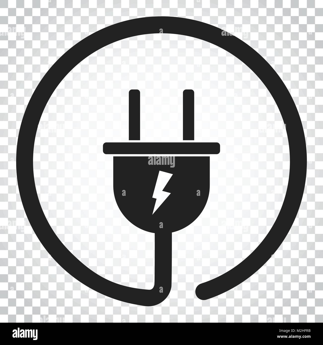Switch on the power sticker Stock Vector Images - Alamy